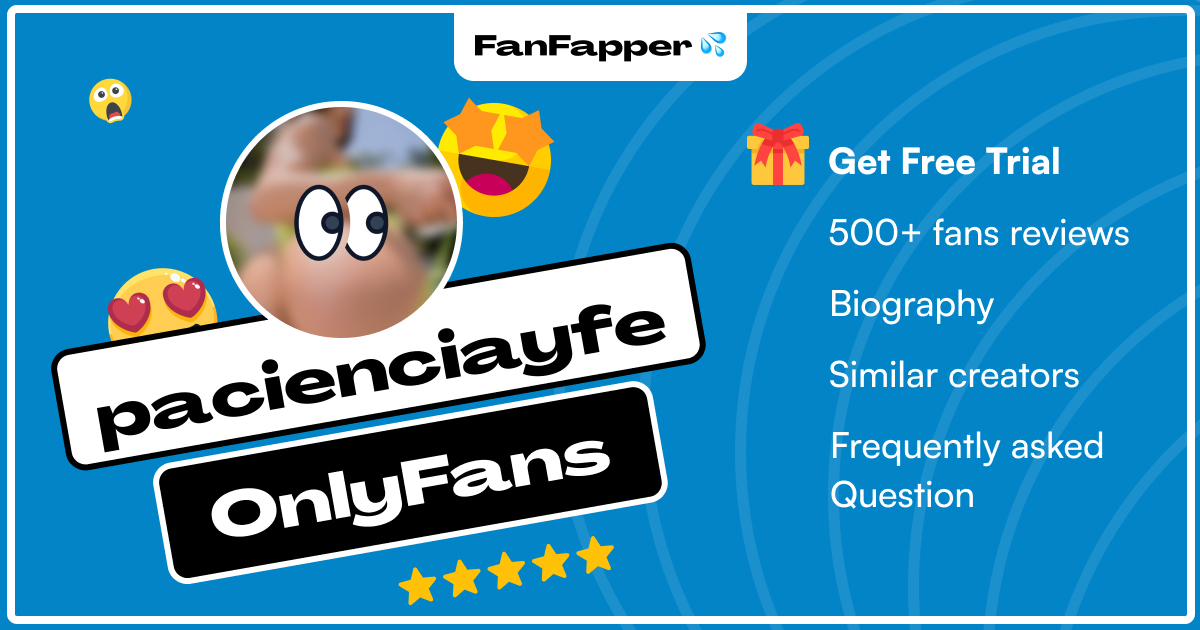 pacienciayfe OnlyFans - Photos, Free Trial, Reviews - XXX Photos ... pacienciayfe OnlyFans - Photos, Free Trial, Reviews - XXX Photos ...